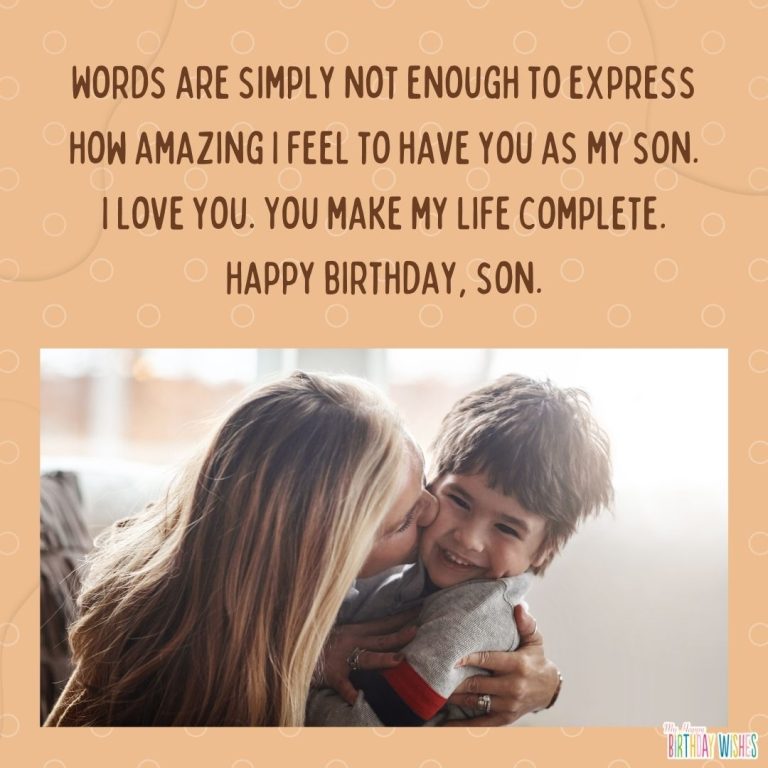 30 Heartfelt Birthday Wishes for Son from Mom (with Images)